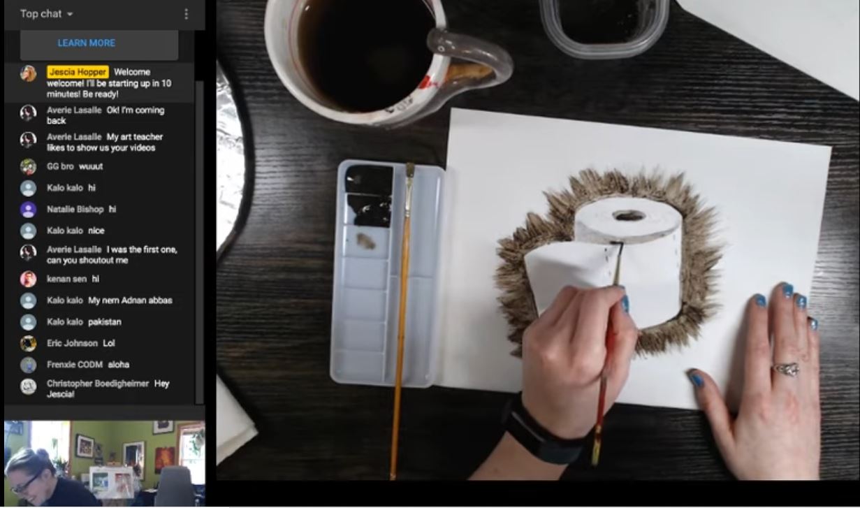 Learning to Draw From a Middle School Art Teacher’s YouTube Tutorials