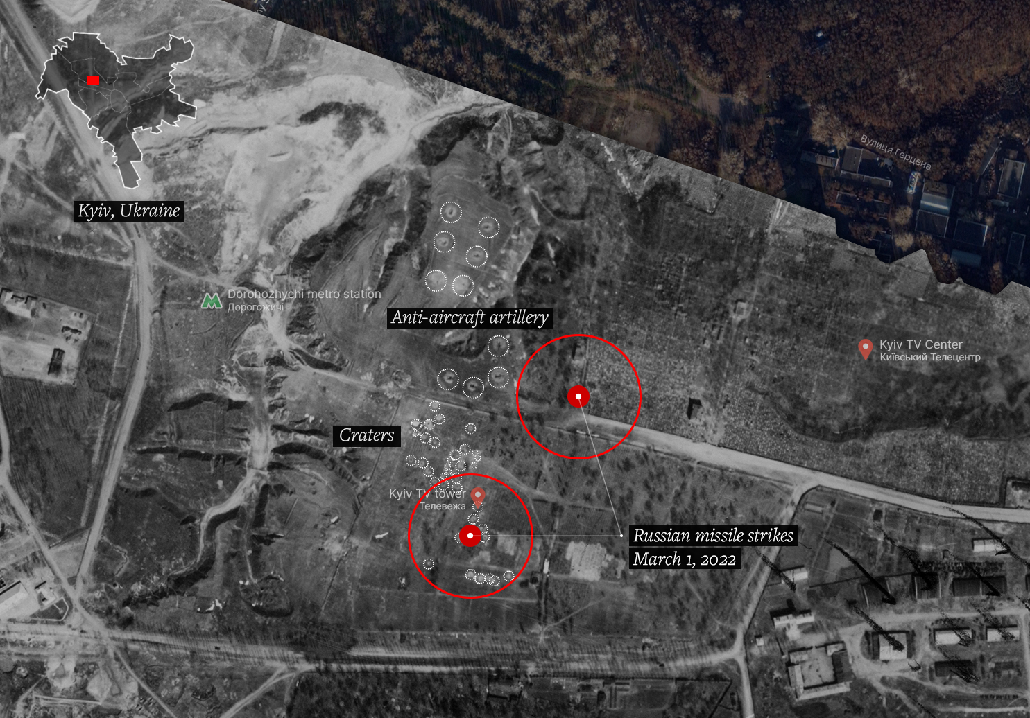 Using Spatial Reconstruction to Investigate Russia's War Crimes